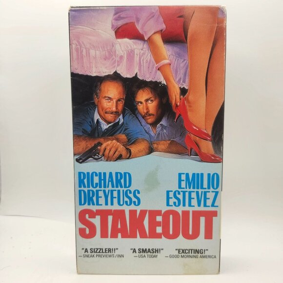 Touchstone Home Video | Media | Stakeout Vhs 987 Touchstone Home Video ...